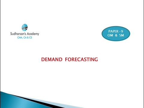 Demand Forecasting (Tutorial in Tamil)