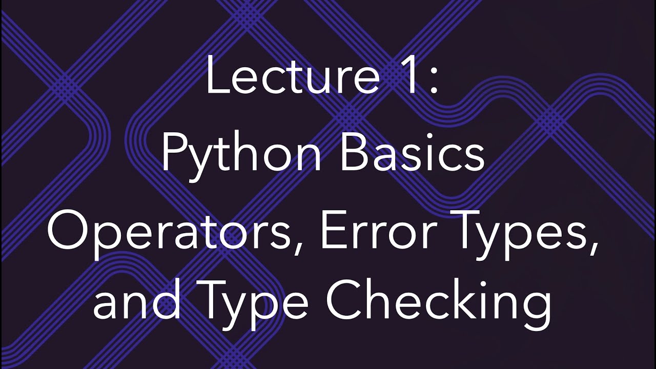 Programming for Data Science, Lec 1: Python Basics (Arithmetic/Comparison/Logical Operators)