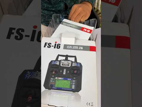 Unboxing | Transmitter and Receiver FS-I6 #rc #plane #transmitter #toysandtest