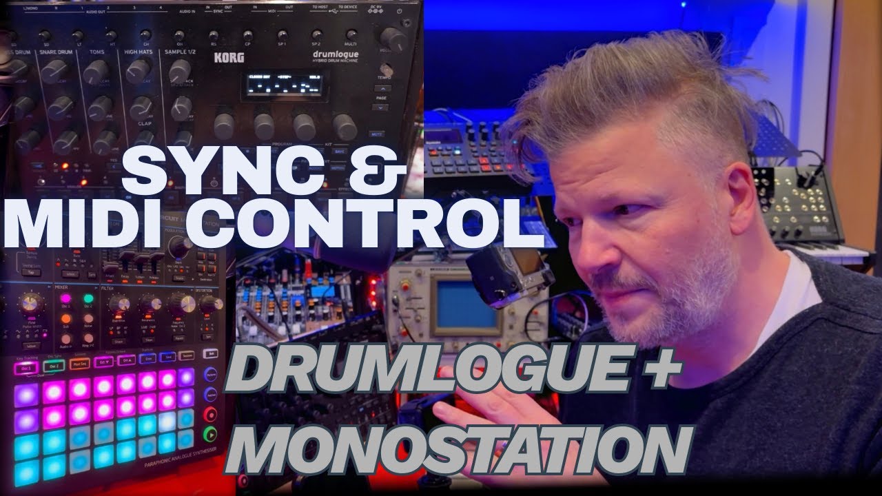 Sync and MIDI setup on Drumlogue