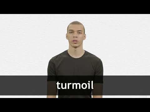 TURMOIL definition and meaning | Collins English Dictionary