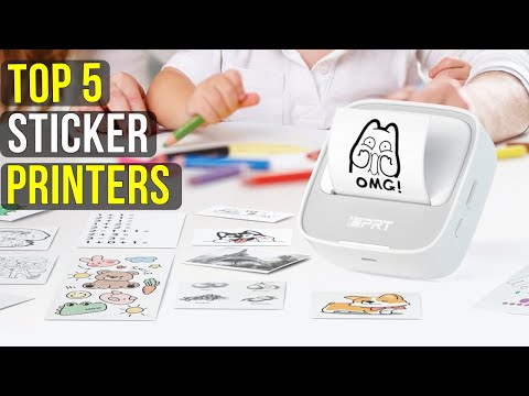 🔥 Top 5 Mini Sticker Printers You Need in 2025! 🎉