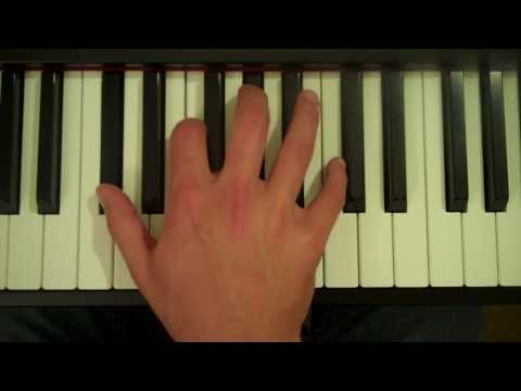 How To Play a Db Major 7th Chord on Piano
