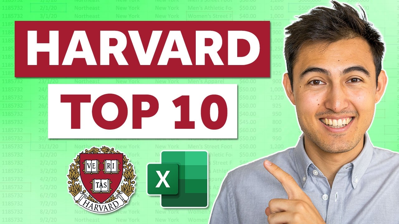 Excel: 10 Must-Know Functions Backed by Harvard Research