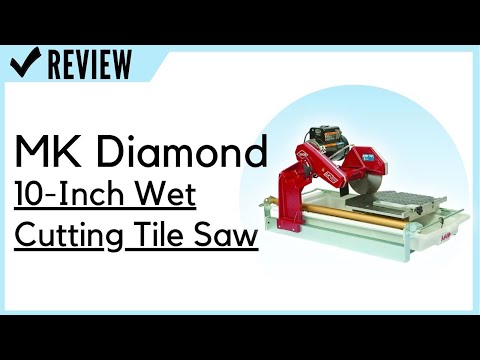 MK Diamond MK-101-24 1-1/2 HP 10-Inch Wet Cutting Tile Saw Review