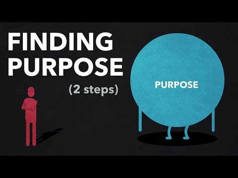 How to find purpose and meaning (when we get a little lost).
