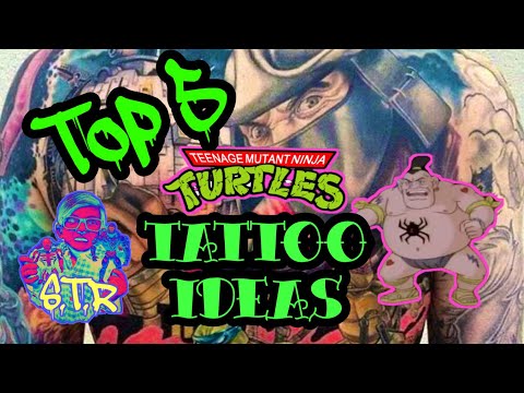 Top 5 TMNT Tattoo ideas