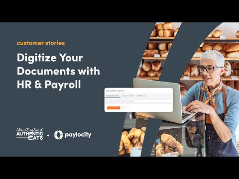 Digitize Your Documents with HR & Payroll