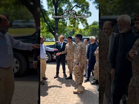 DG ISPR Ahmed Sharif Chaudhry 🇵🇰 #malickumar #ispr #pakistan