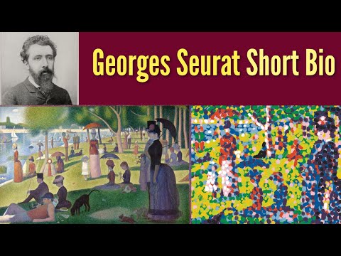 Georges Seurat Google Doodle | Short Biography of French artist who developed Pointillism