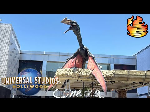 Universal Studios Hollywood - New Huge Dino & HHN Updates