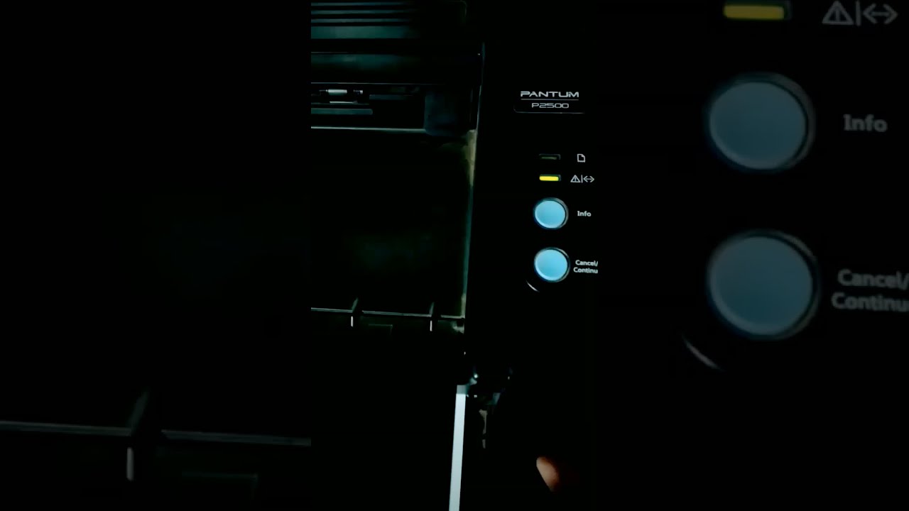 PANTUM P2500 TEST PRINTING