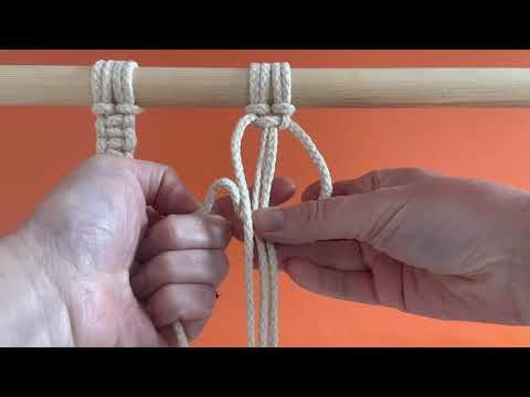 Easy, Beginner-Friendly Macramé Square Knot Tutorial