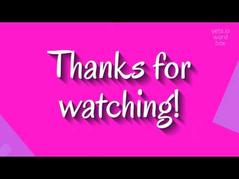 How to say "manacle"! (High Quality Voices)