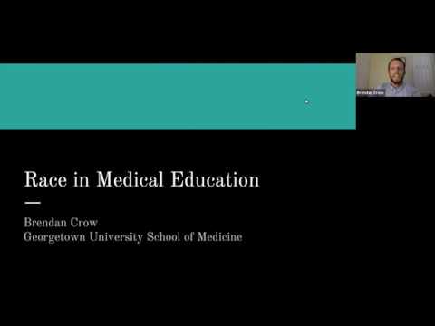 NCORE Student Webinar Series - October 2018 - Race in Medical Education
