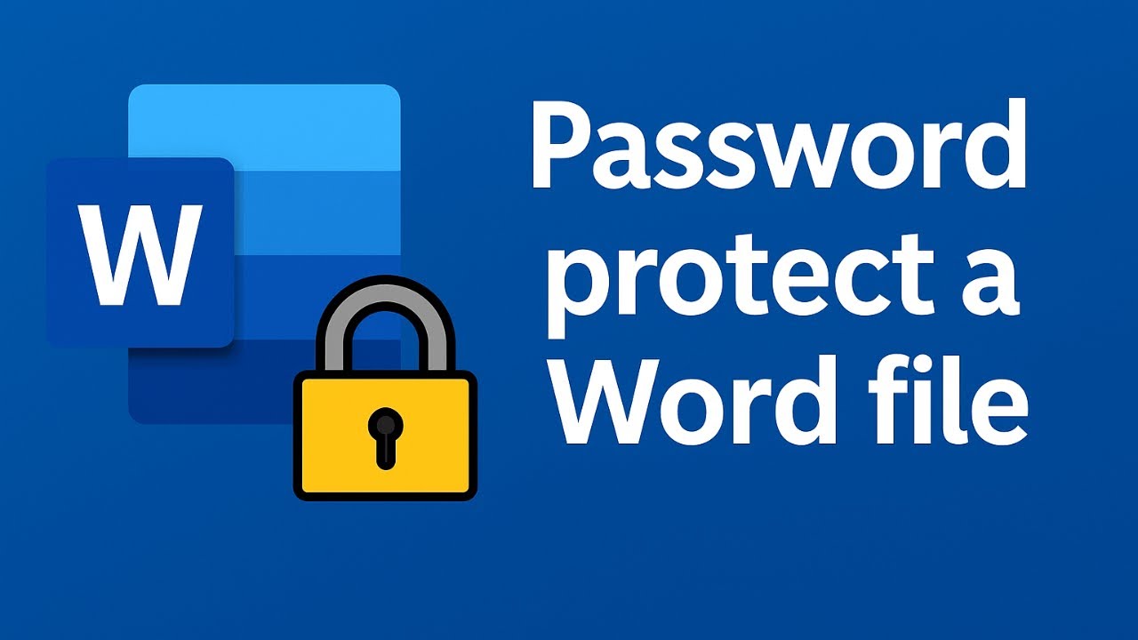 Password Protect a Word Document – Lock Your Files Securely