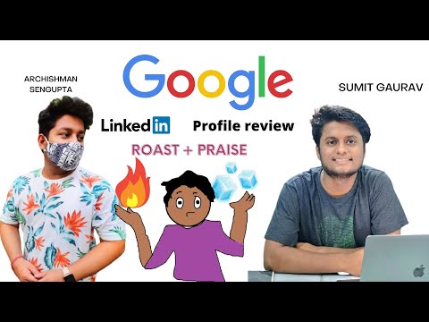 Google Software Engineer did my LinkedIn Profile review | Ft. Sumit Gaurav
