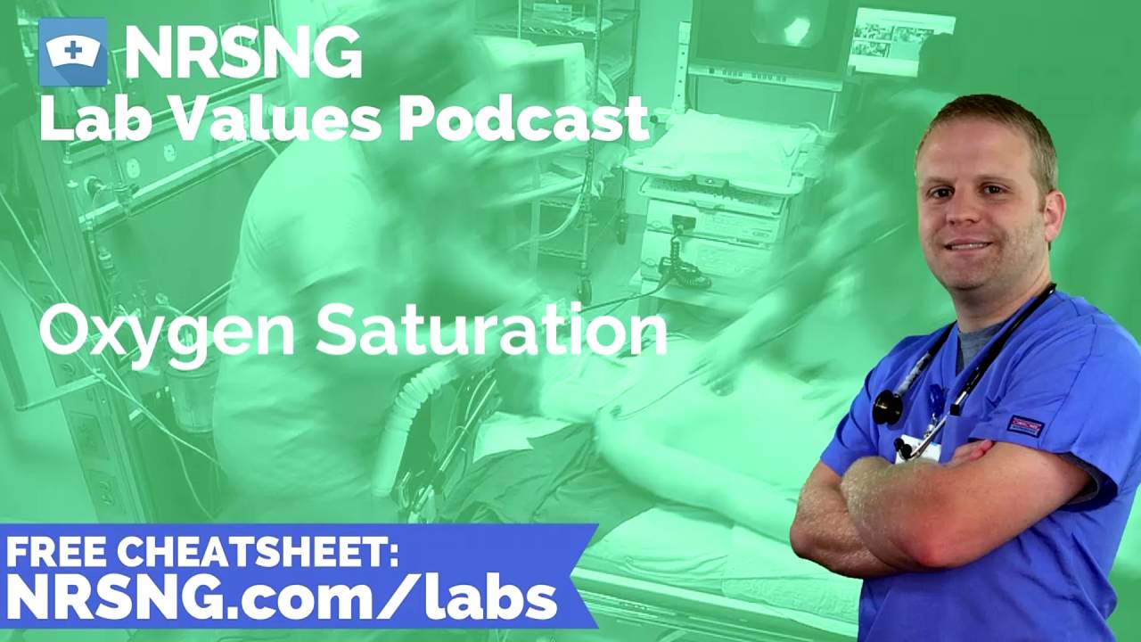 Oxygen Saturation Nursing Considerations, Normal Range, Nursing Care, Lab Values Nursing