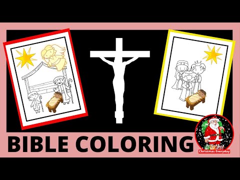 Bible Coloring Pages Creation