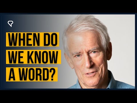 Active & Passive Vocabulary: When Do We Know a Word?