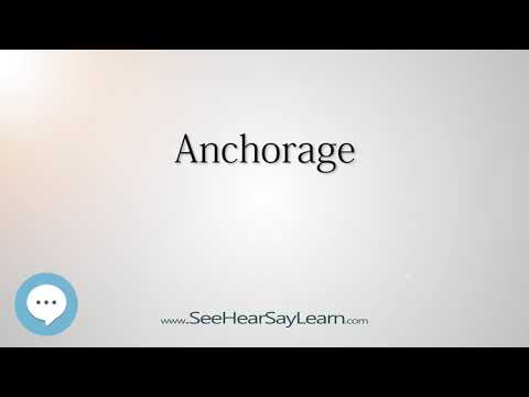 Anchorage (How to Pronounce Cities of the World)๐ฌโญ๐โ