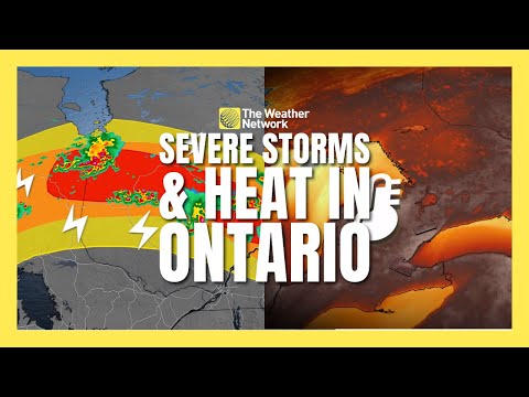 Extreme Multi-Day Heat and Severe Thunderstorm Threat in Ontario | #forecast