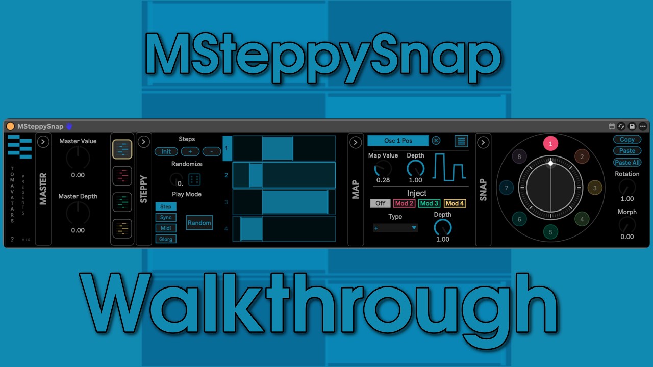 MSteppySnap - Max for Live | Walkthrough
