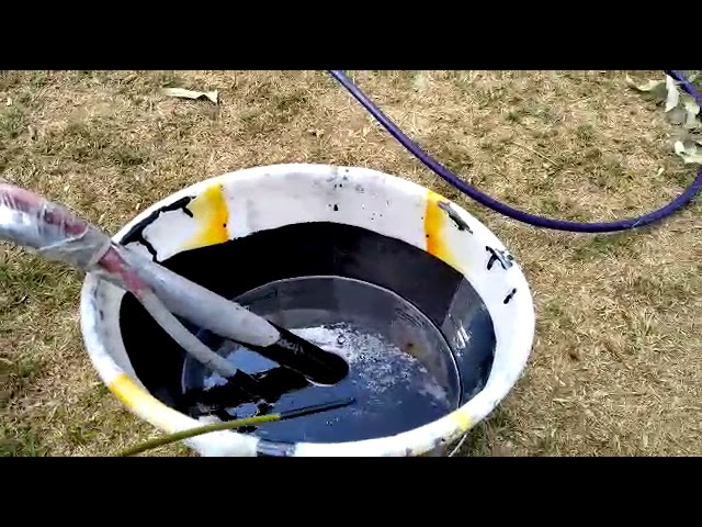 Pipe Painting Machine - 1.5HP Internal Pipe Coating Equipment ...