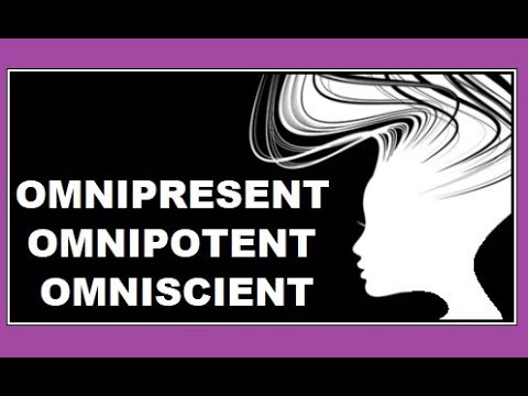 SayIT DoIT | OMNIPRESENT OMNIPOTENT OMNISCIENT pronunciation and meaning quickest clip