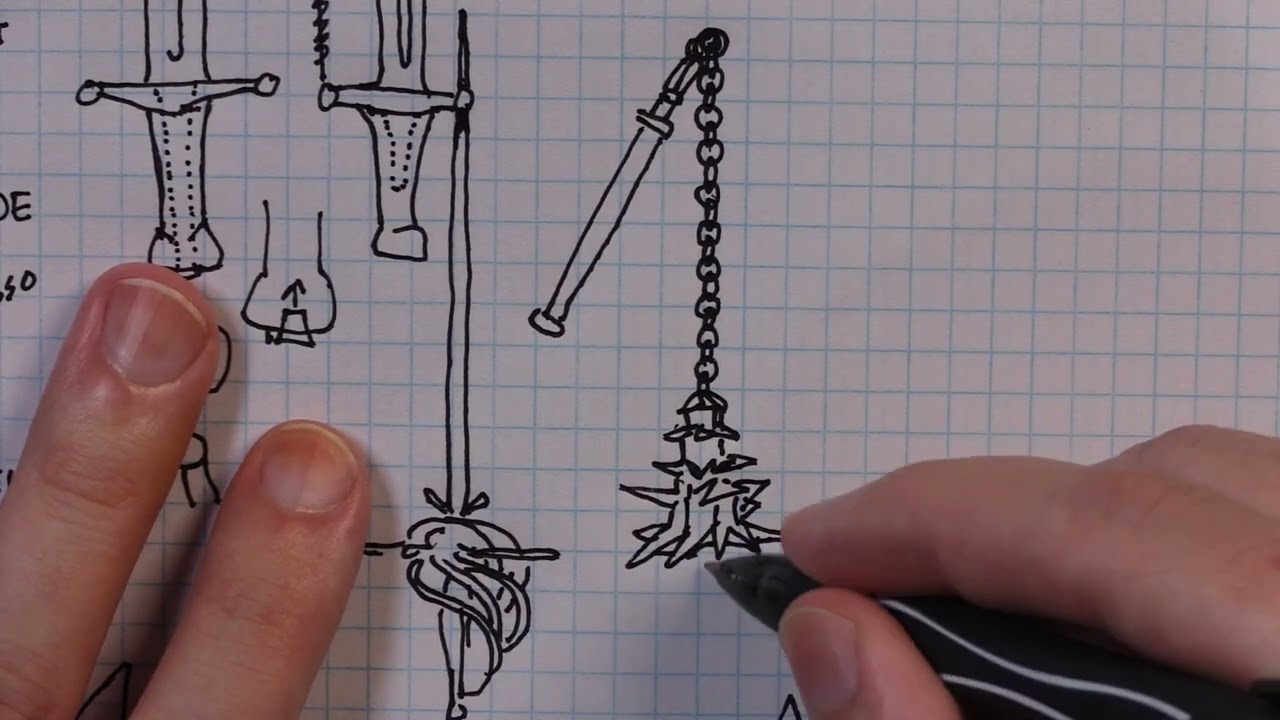 EASY: How to Draw Some Cool Swords