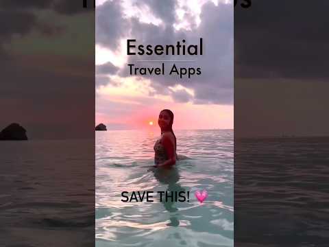 You NEED TRAVEL APPS for your next trip!📱💯 #traveltips #mustwatch #apps #travel