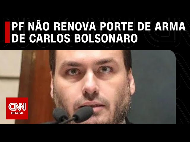 Polícia Federal Nega Renovação De Porte De Arma Para Carlos Bolsonaro