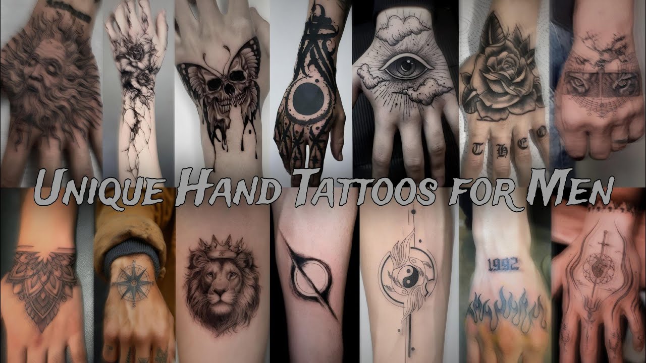 100+ Unique Hand Tattoos for Men | Trigger Tattoo