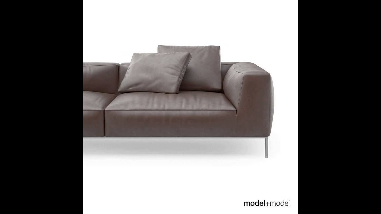 B&B Italia Frank sofas 3D model from CGTrader.com
