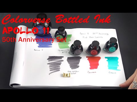 Colorverse Bottled Ink - Apollo 11 50th Anniversary Set (Limited ...