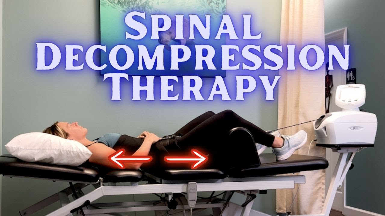 SPINAL DECOMPRESSION Machine for PINCHED Nerve in Low Back