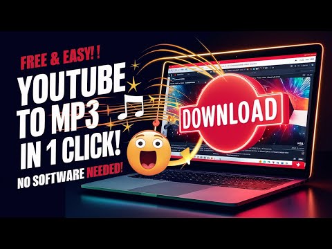 How to Download YouTube Music to MP3 in 1 Click! (FREE & EASY!)