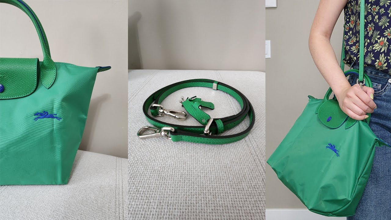 LONGCHAMP LE PLIAGE CONVERSION | Turn a top handle to a crossbody without punching holes