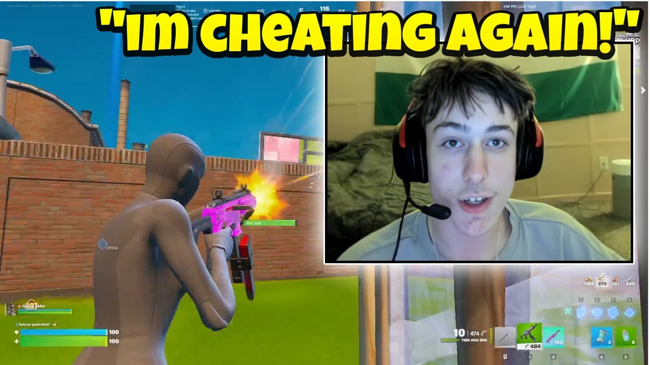 Peterbot is not hiding it 💀(Funniest Fortnite Pro Clips)