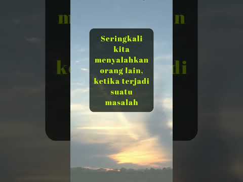 Menyalahkan orang lain, justru mempersulit masalahmu !!! #imamghazaliquotes