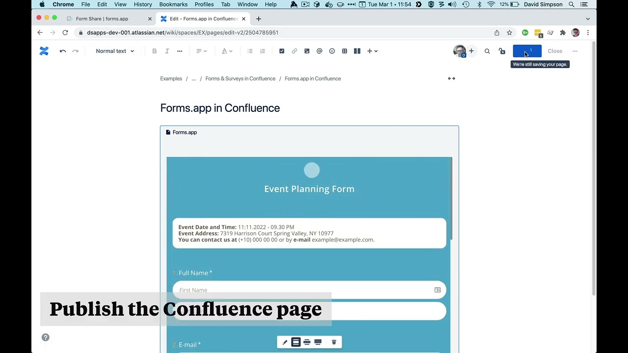 forms.app – Forms & Surveys in Confluence