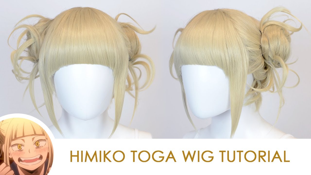 Himiko Toga Wig Tutorial | How to Make an Easy Wig Bun