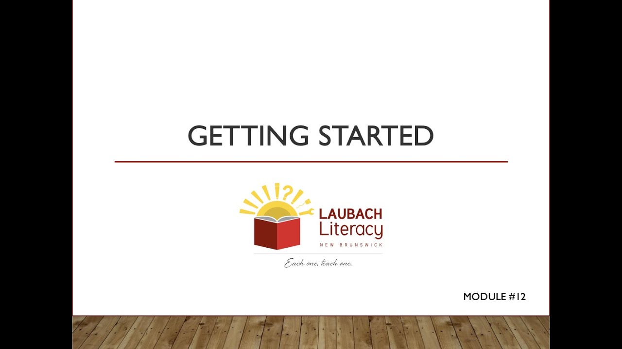 Module 12 - Getting Started