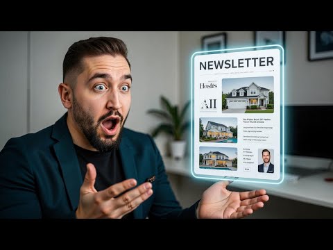 AI Automated Real Estate Newsletter: Set & Forget Marketing for Agents!