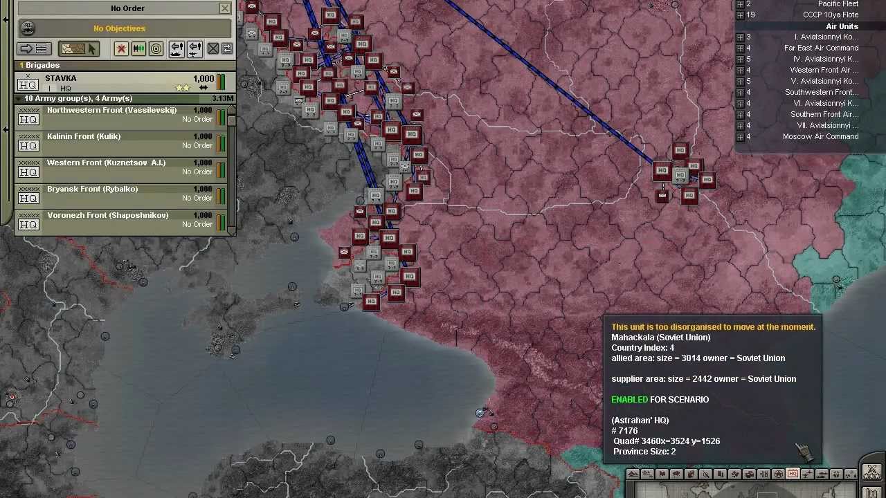 Hearts of Iron III: For the Motherland Video Dev Diary 3: Theatres & AI