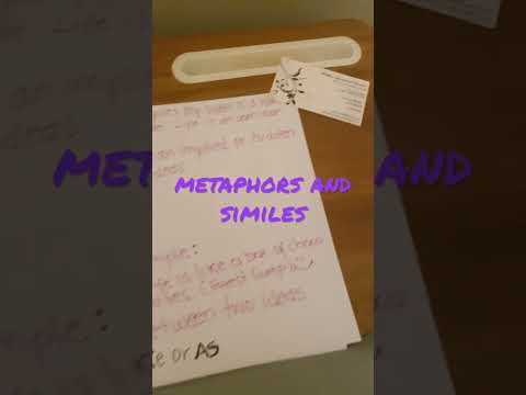 #figurativelanguage #metaphors #similes #tutor