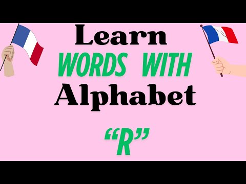 French Words with the Letter R | Vocabulary Practice for Beginners