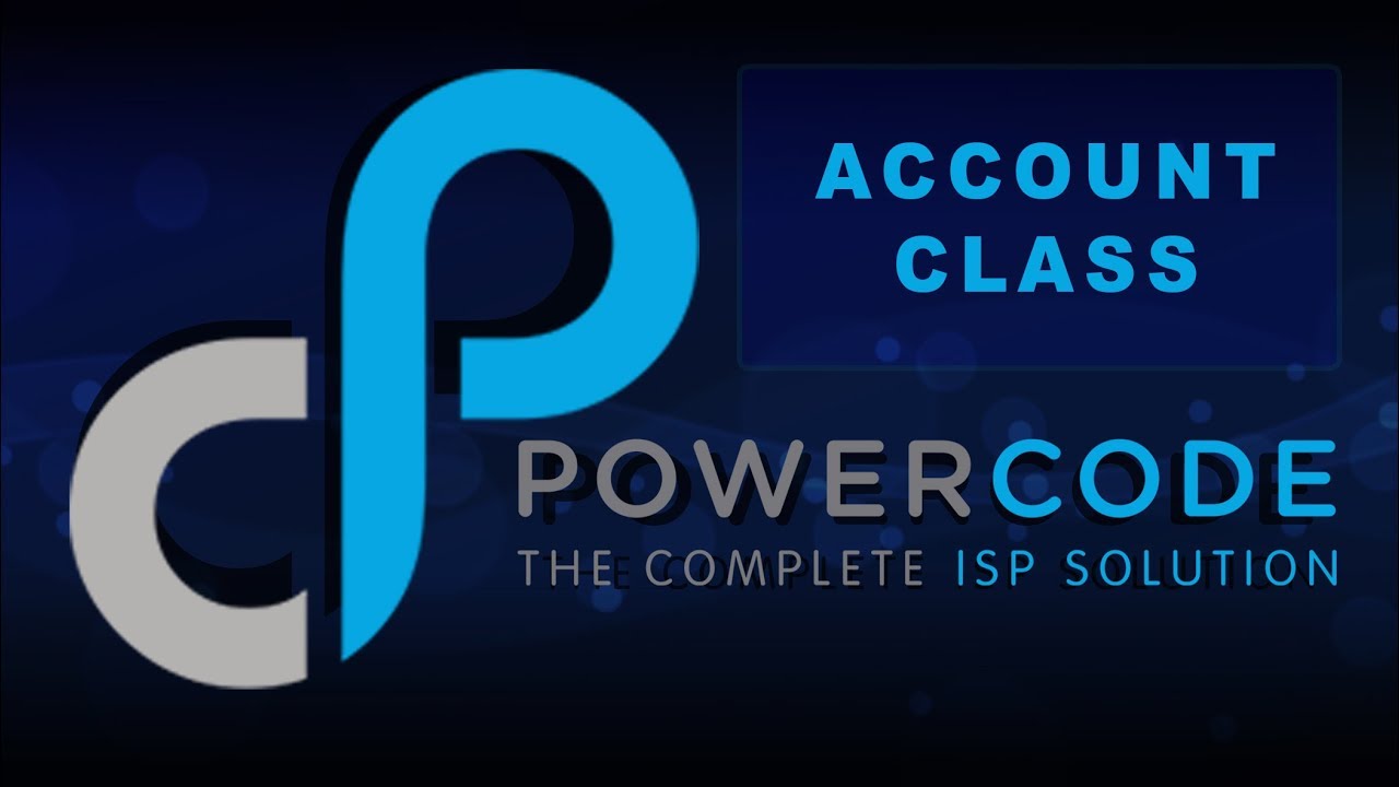 POWERCODE: Account Class