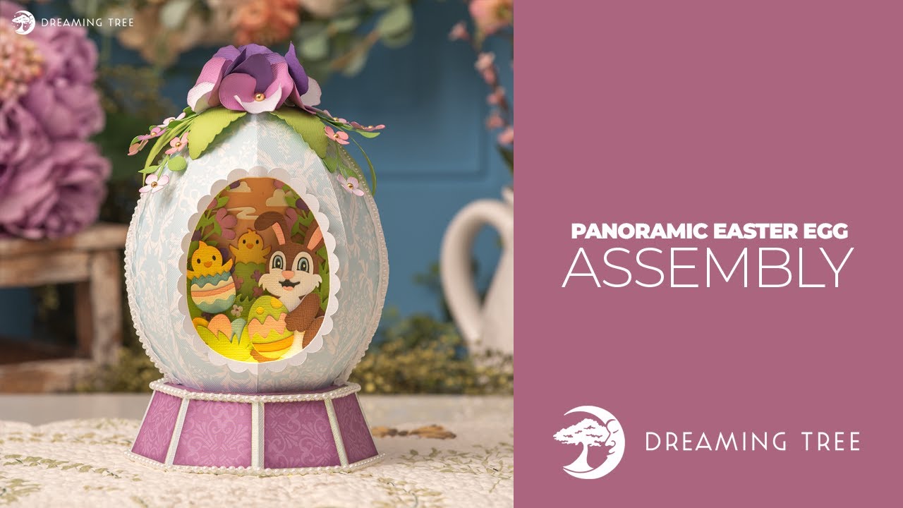 SVG File - Panoramic Easter Egg - Assembly Tutorial