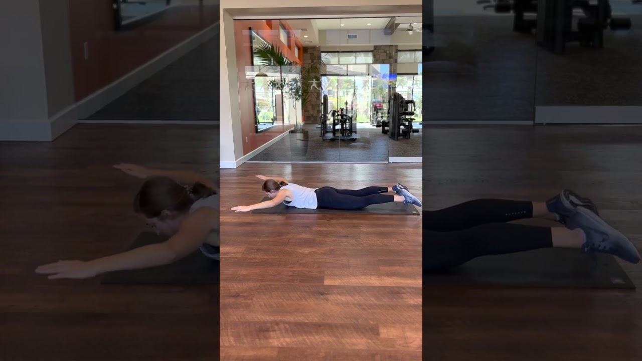 Superman exercise - Fit Family Physical Therapy